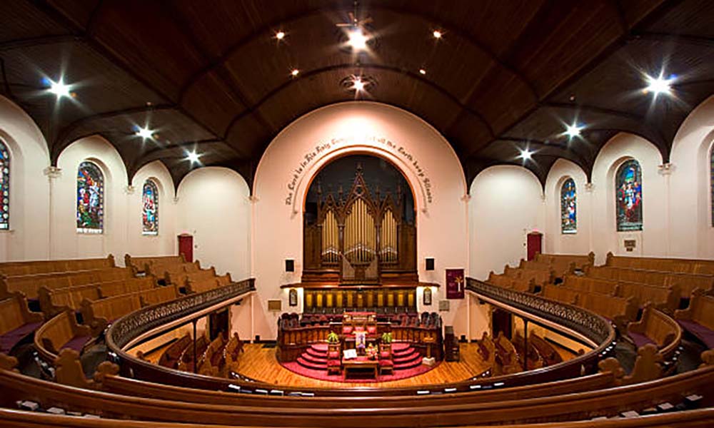 News - What lights are used for the church stage?