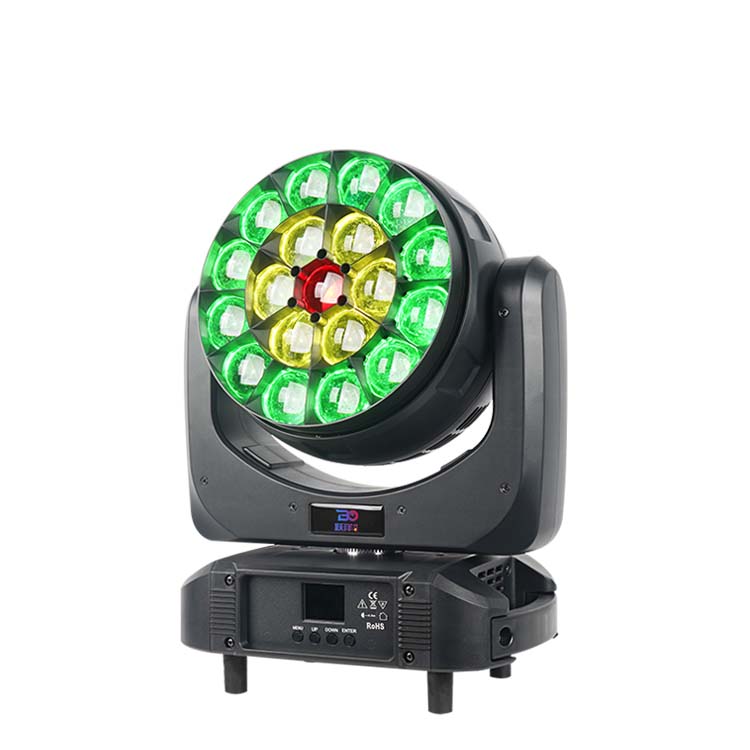 China 19x20W RGBW LED Moving Head Wash Zoom Manufacture and Factory ...